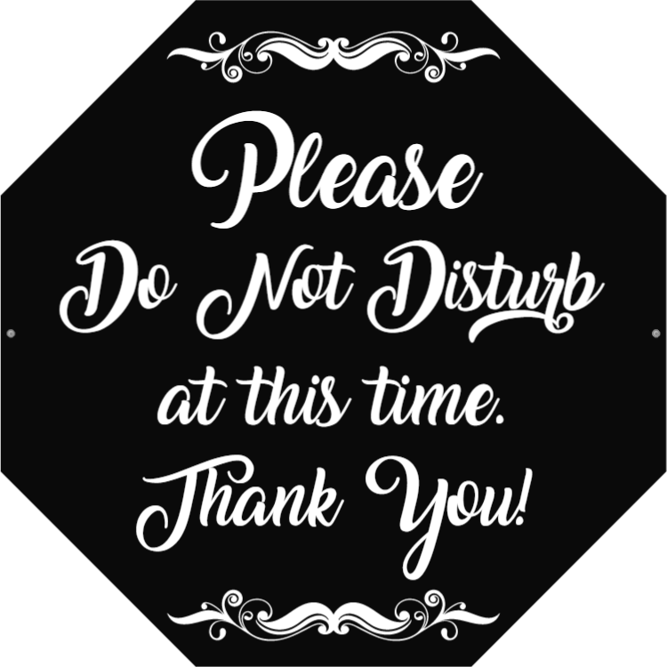 Do Not Disturb Signs Online Marktek