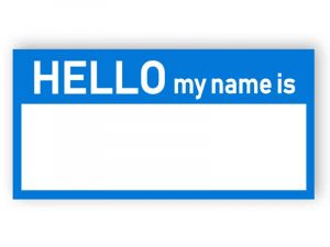 Waiter name tags | Marktek